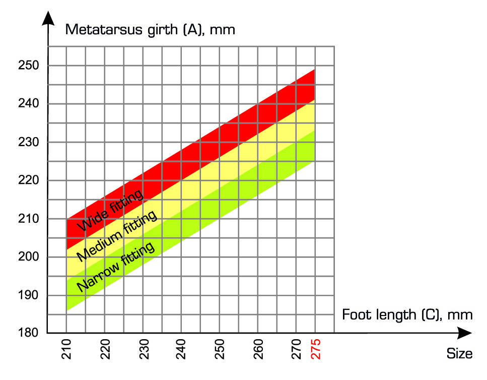How to find out your size of shoes